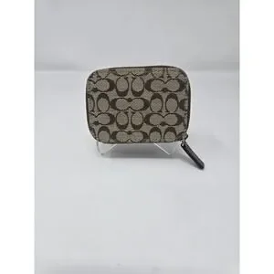 Coach | Bags | Coach Mini Triple Pill Case Khaki Signature Cs With ...